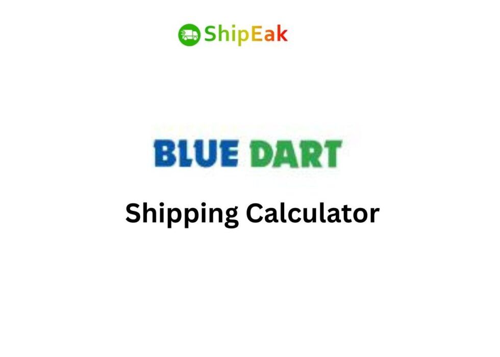 Free Blue Dart Shipping Rate Calculator (2025)